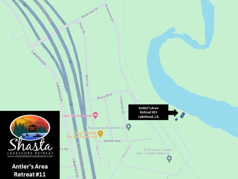 Shasta Lake Map - Multiple Versions - Ramps, Marinas, Rentals