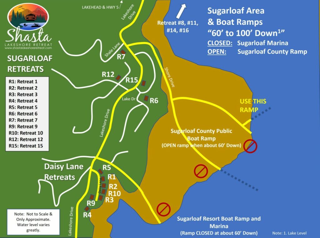 Shasta Lake Boating - Boat Slip & Launch Options