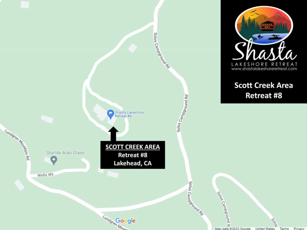 Shasta Lake Map - Multiple Versions - Ramps, Marinas, Rentals