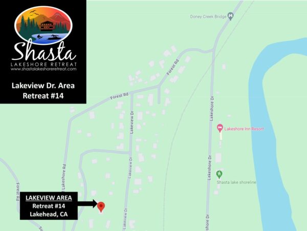 Shasta Lake Map - Multiple Versions - Ramps, Marinas, Rentals