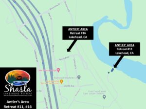Shasta Lake Map - Multiple Versions - Ramps, Marinas, Rentals