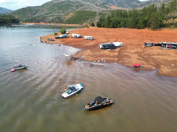 Shasta Lake Beaches and Places to Swim